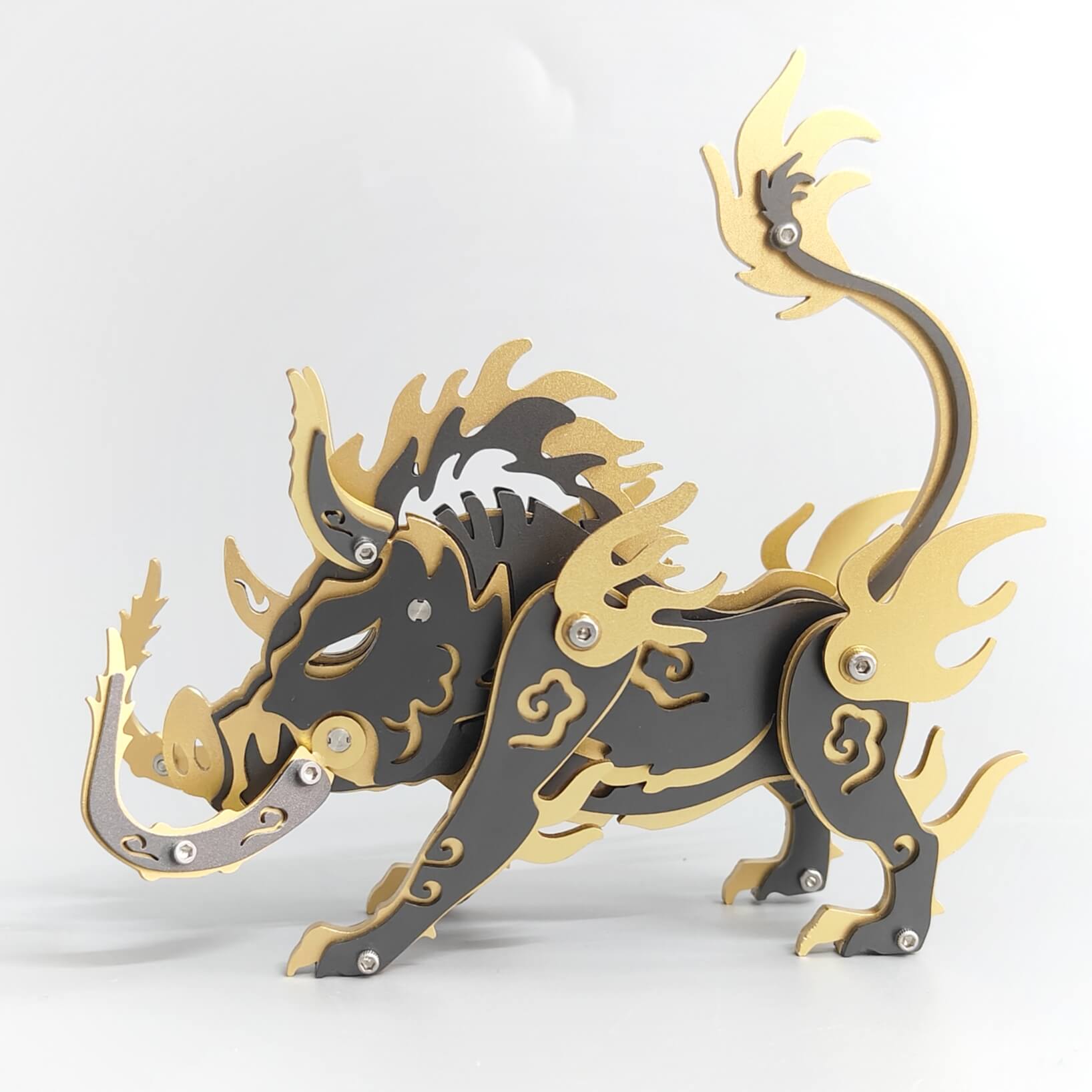3D Boar Metal Puzzle Model Kit Pig Series – metalkitor