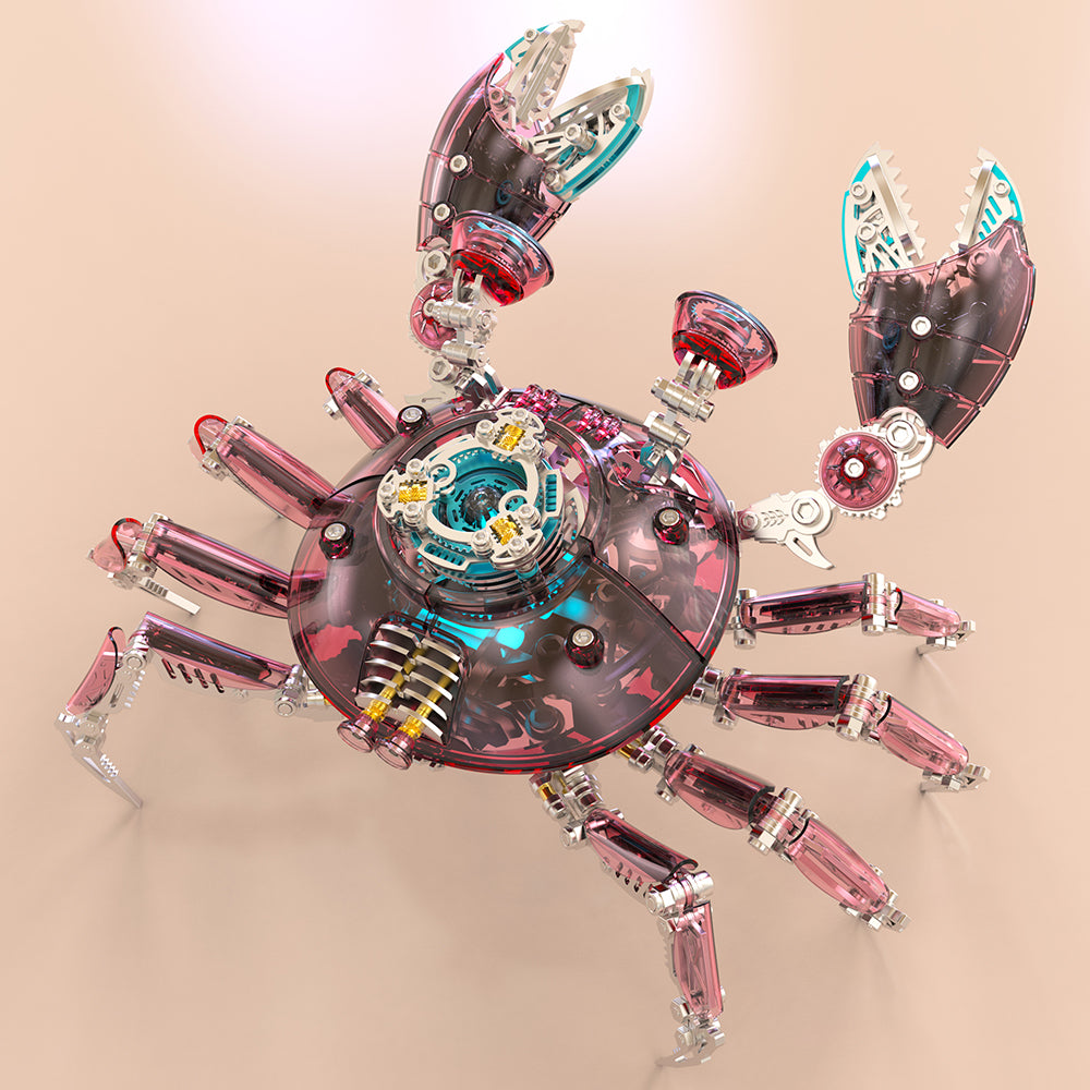 3D DIY Metal Mechanical Crab Assembly Kit – metalkitor