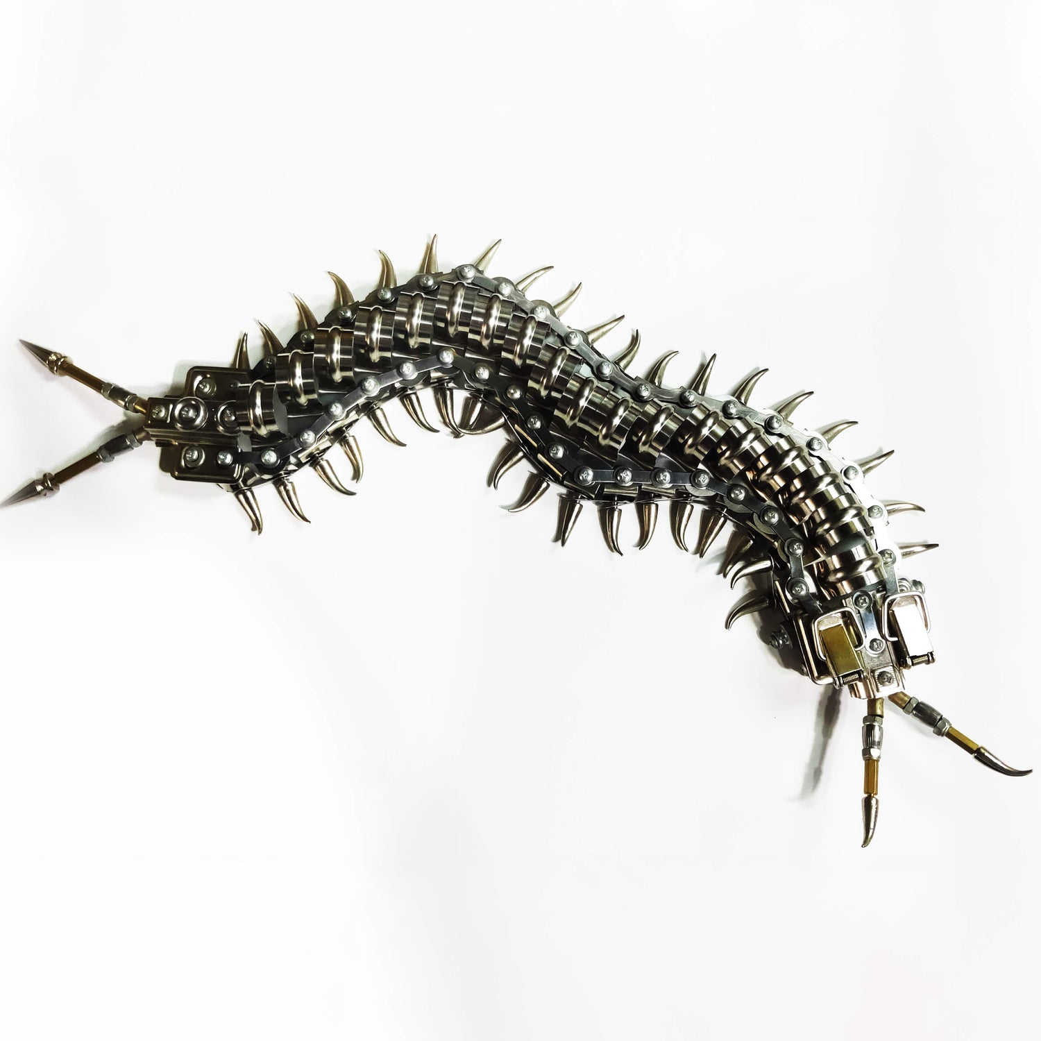 3D metal centipede puzzle model kit for adults and kids – metalkitor