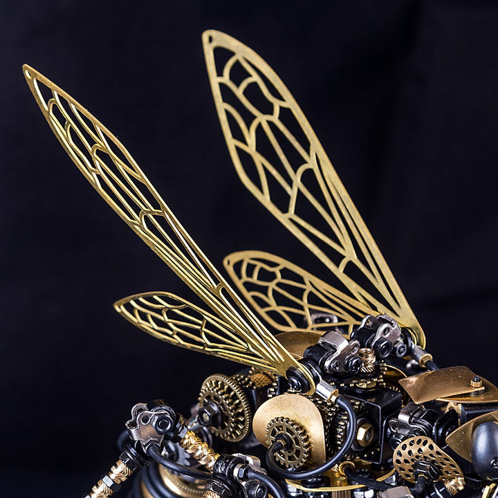 3D Metal DIY Mechanical Wasp Insects Puzzle Model Kit Assembly Jigsaw ...