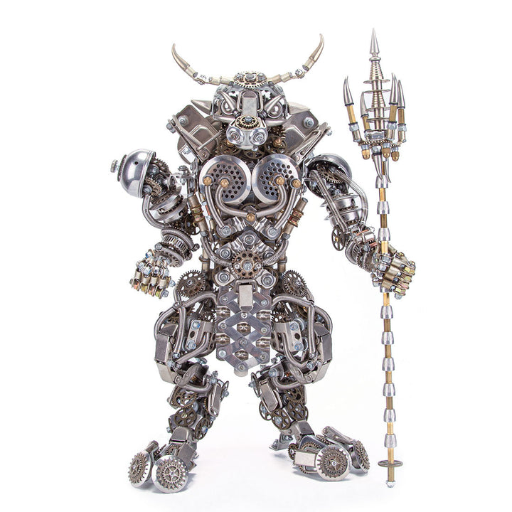 3D Minotaur Metal Puzzle Bull Head Model Mythical Creature for Adults ...
