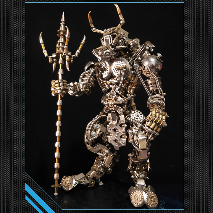 3D Minotaur Metal Puzzle Bull Head Model Mythical Creature for Adults ...