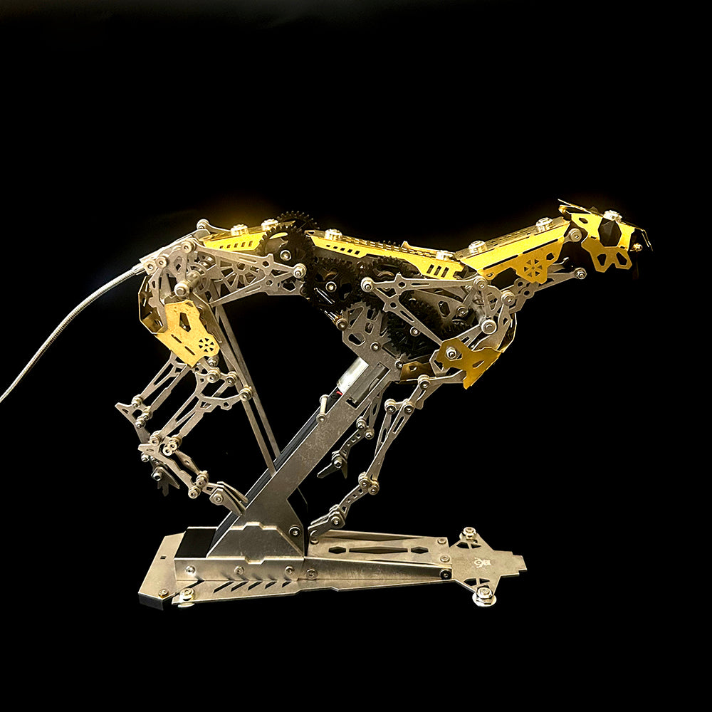Hunting Dynamic Mechanical Leopard 3D Metal Model Kit for Adults ...