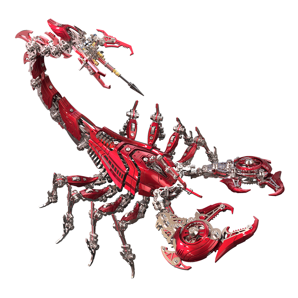 Large Mechanical War Scorpion King Model building kit for Adults ...