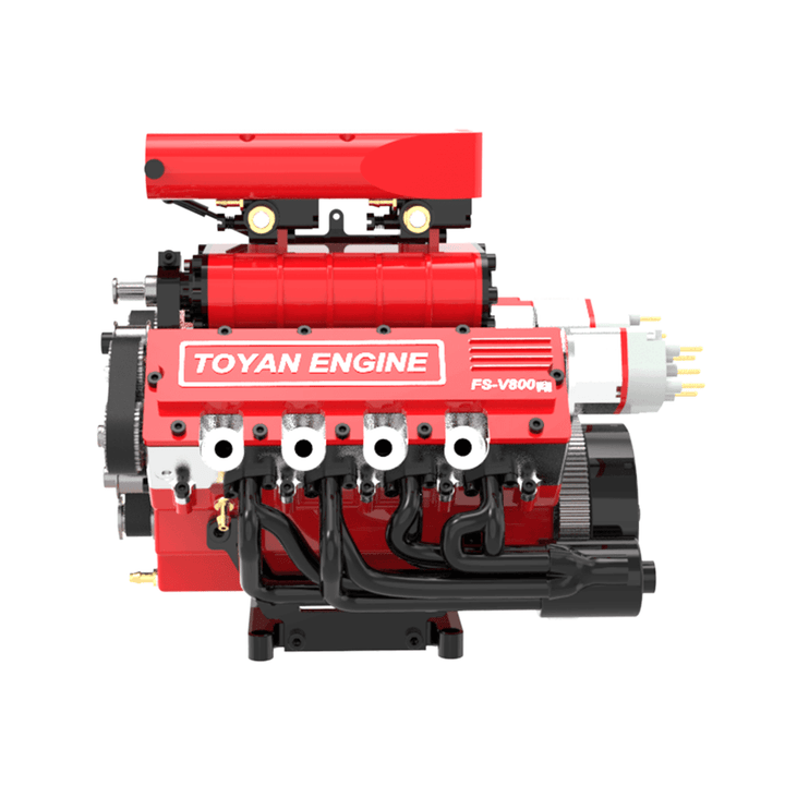 TOYAN V8 FS-V800 Engine gasoline and nitro power DIY model kit – metalkitor
