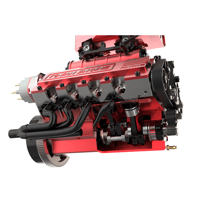 TOYAN V8 FS-V800 Engine gasoline and nitro power DIY model kit – metalkitor