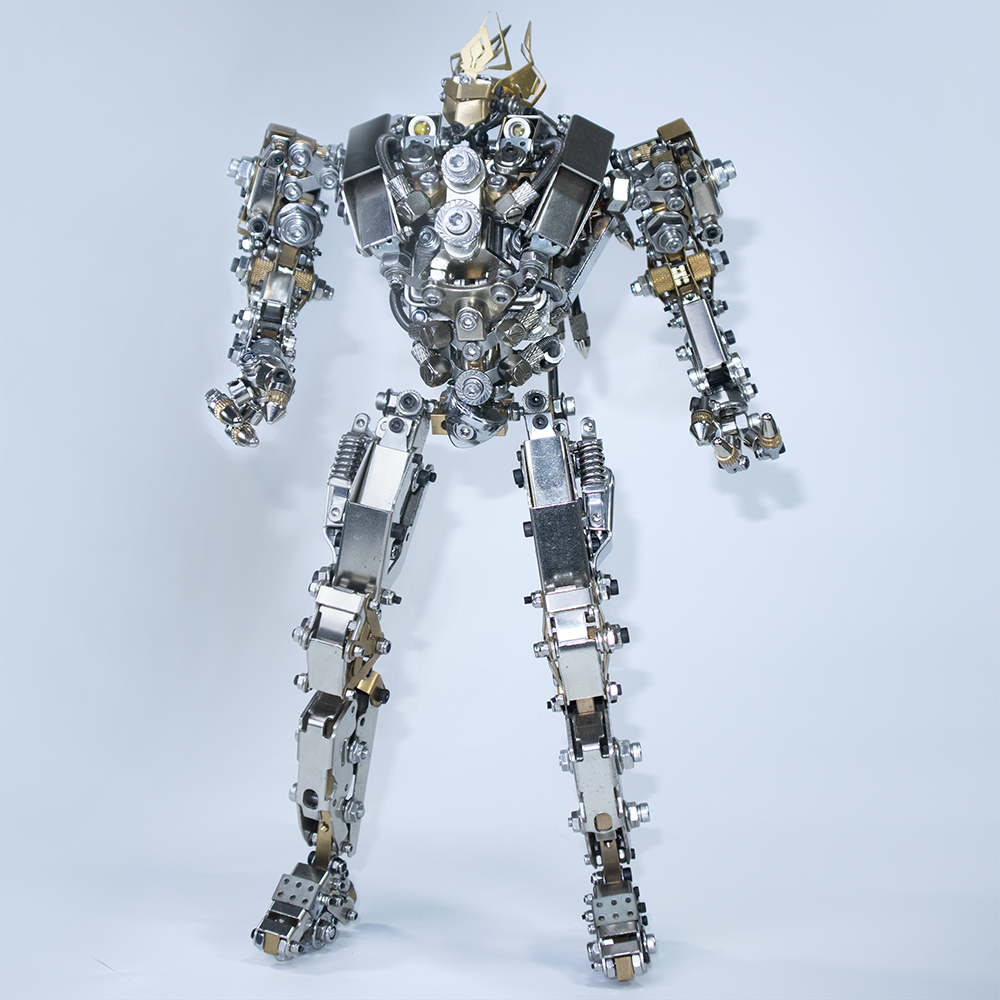 3D Metal Puzzle Mecha Model Kit 1200PCS Metal Figure – metalkitor