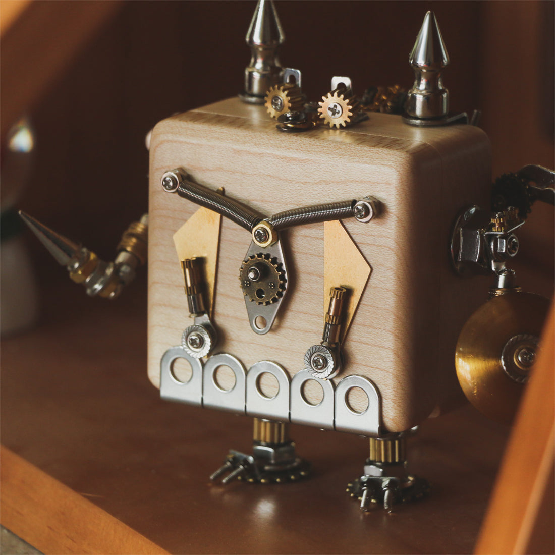 150PCS Metal And Mood DIY KIT Music Box Best Birthday Gift – metalkitor