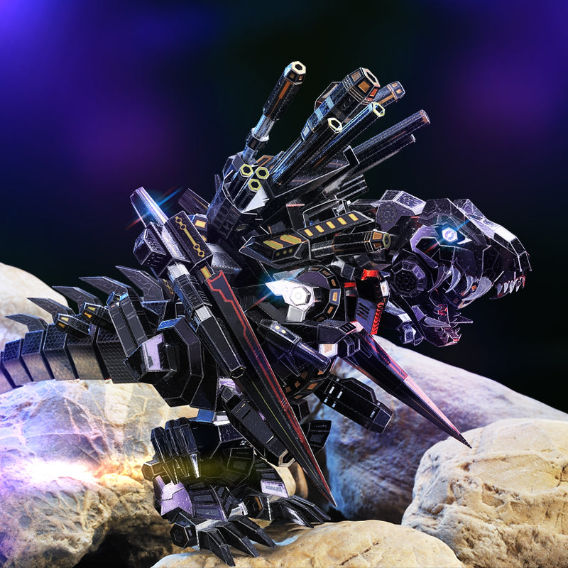 318 PCS Stainless Steel Alloy DIY Tyrannosaurus Rex Model Kit – metalkitor