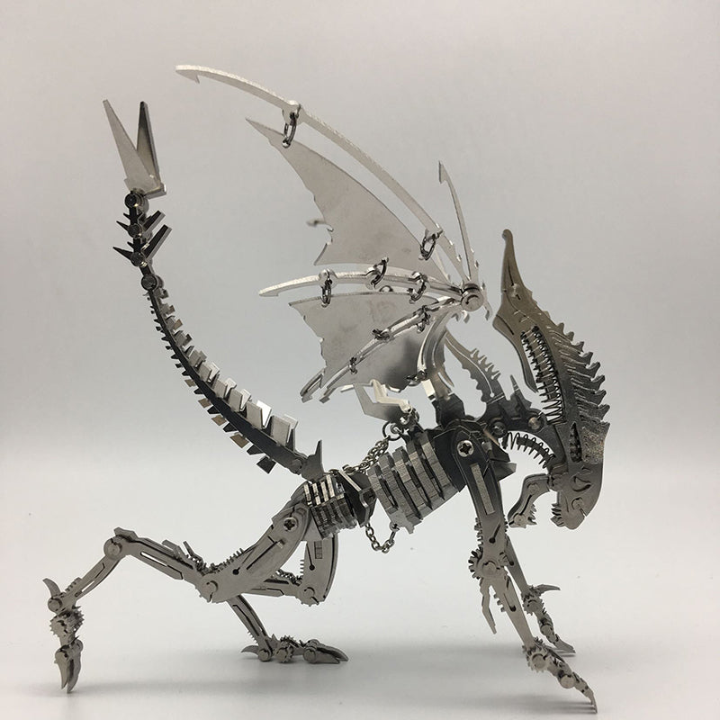 3D Alien Metal Model 200PCS Puzzle Kit – metalkitor