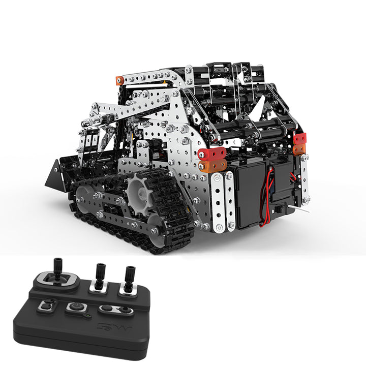 3D alloy crawler forklift remote control vehicle assembled scientific ...