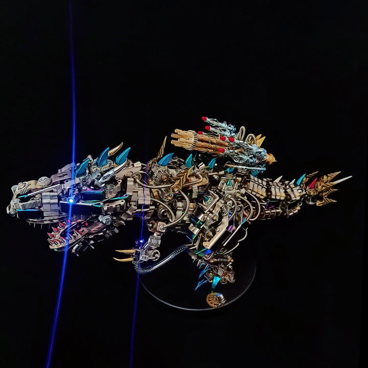 1350PCS+ Difficult Model Kits 3D Mechanical Tyrannosaurus Rex Model Ki ...