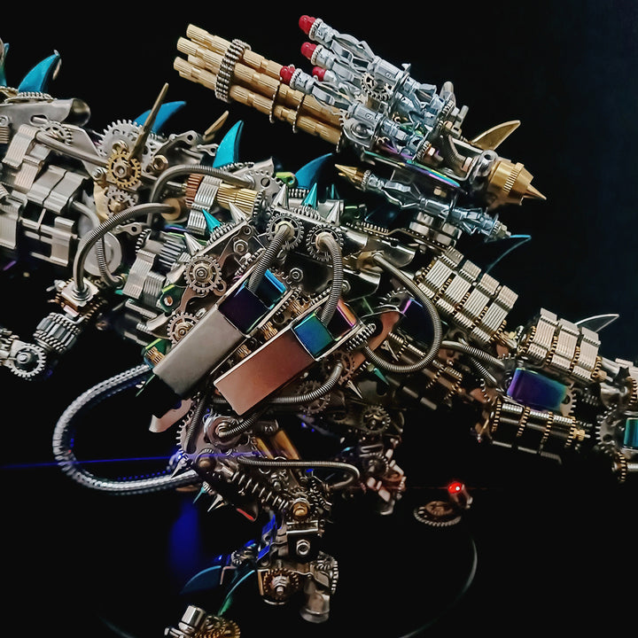 1350PCS+ Difficult Model Kits 3D Mechanical Tyrannosaurus Rex Model Ki ...