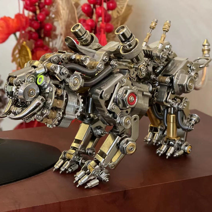 Bengal Tiger 3D Metal Assembly Model Kits 700+ Pieces Create an Animal ...