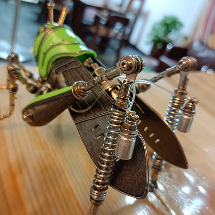 Steampunk 3D Locust Metal Model Decorative Gift – metalkitor
