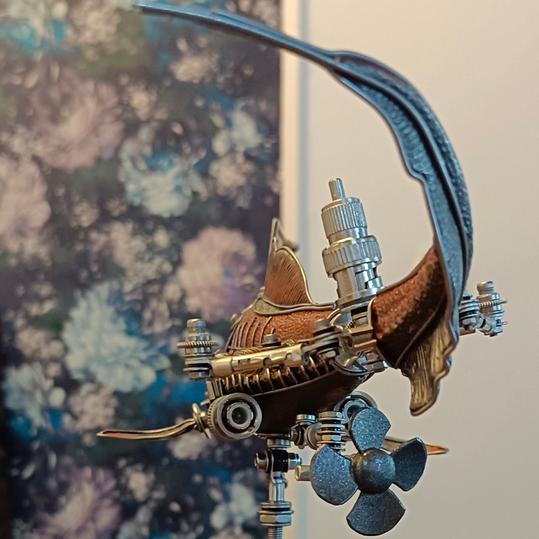 Steampunk 3D Mechanical Metal Dunkleosteus Handicraft Model – metalkitor