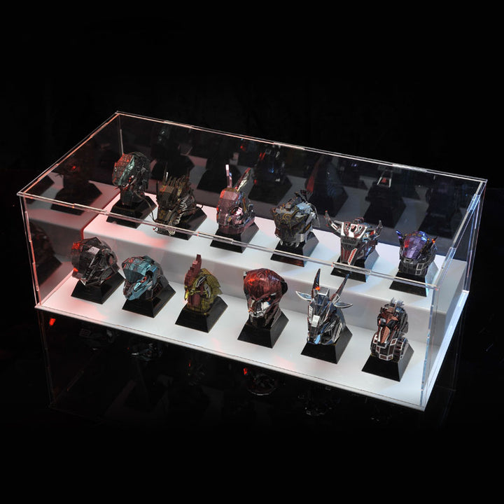 Top 12 3D Metal Puzzle Animal Head Model DIY Gift – metalkitor