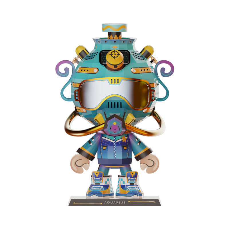 430PCS 3D Metal Puzzle Aquarius Model Kit DIY Gift – metalkitor