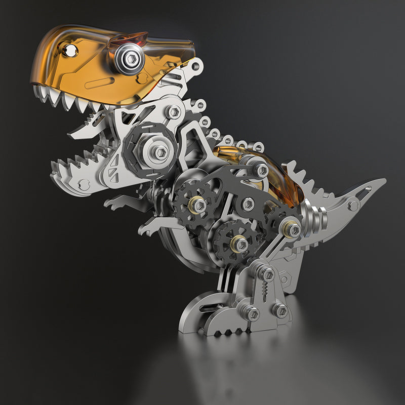 3D Metal Various Cretaceous Dinosaur Mechanical Model Kits – metalkitor