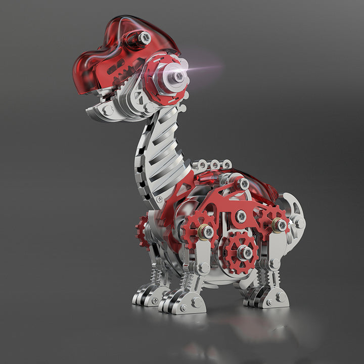 3D Metal Various Cretaceous Dinosaur Mechanical Model Kits – metalkitor