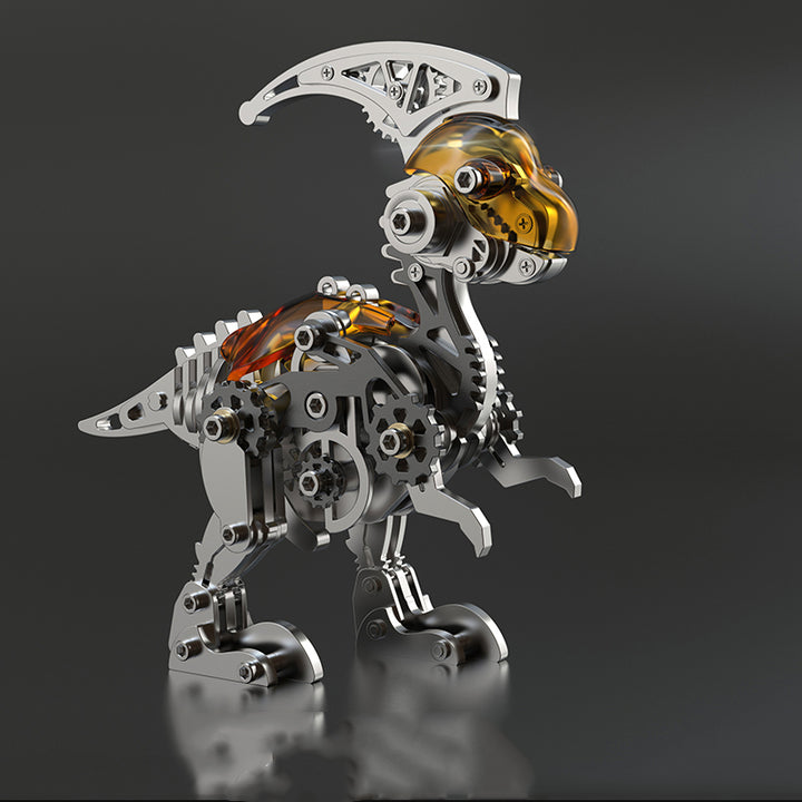 3D Metal Various Cretaceous Dinosaur Mechanical Model Kits – metalkitor