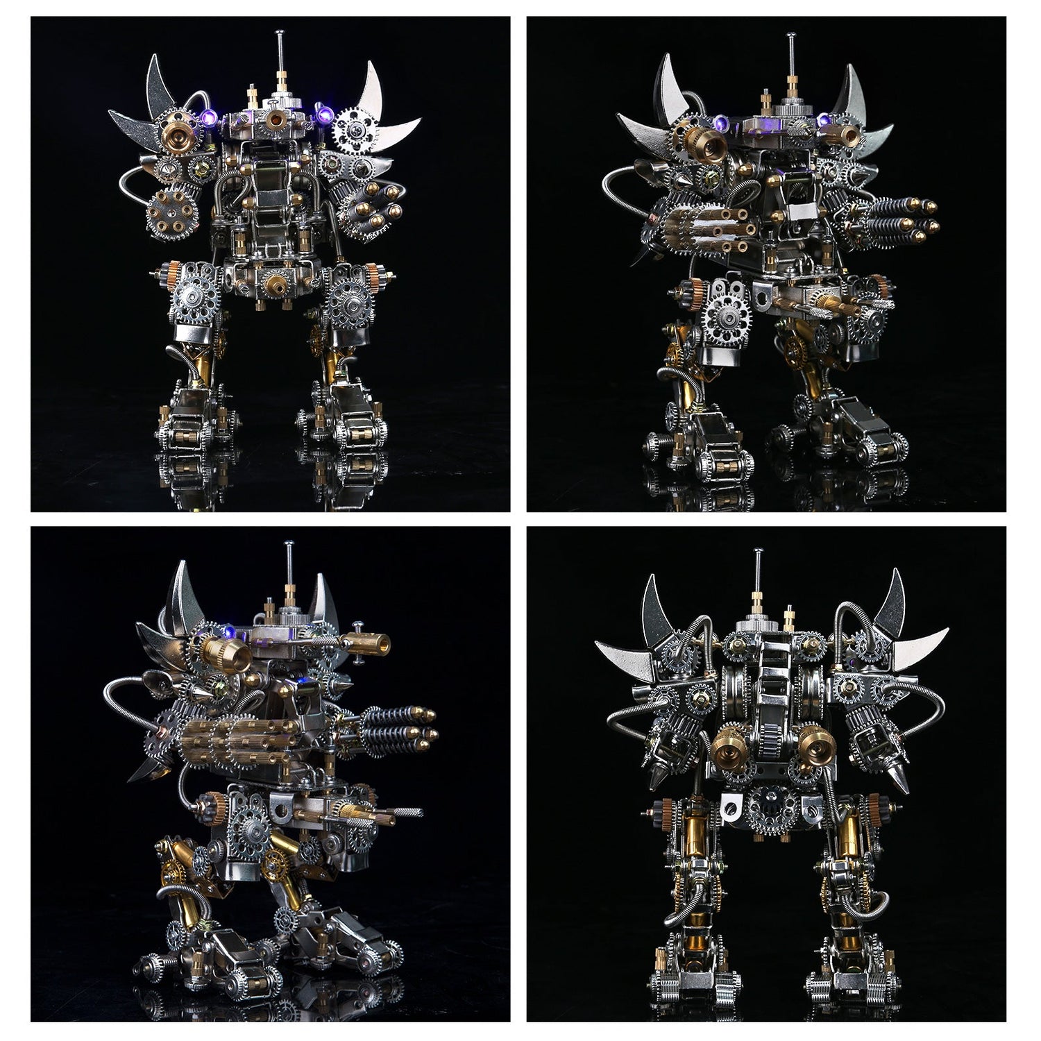 DIY 3D Metal Fighting Shooter Mecha Assembly Model Kit – metalkitor
